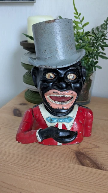 LITTLE JOE CAST Iron Money Box With Top Hat - Circa 1904. £75.00 ...