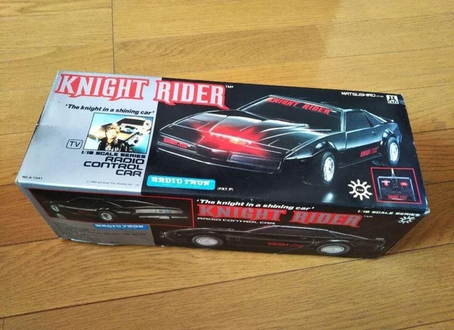 1/18 KNIGHT RIDER Knight 2000 Radio Control Car Matsushiro W/BOX F/S ...