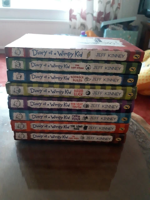 DIARY OF A Wimpy Kid Book Bundle X8 Hardback Paperback VGC £3.40 ...