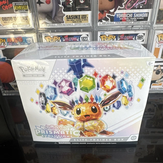 POKÉMON TCG PRISMATIC Evolutions Elite Trainer Box ETB $157.58 ...