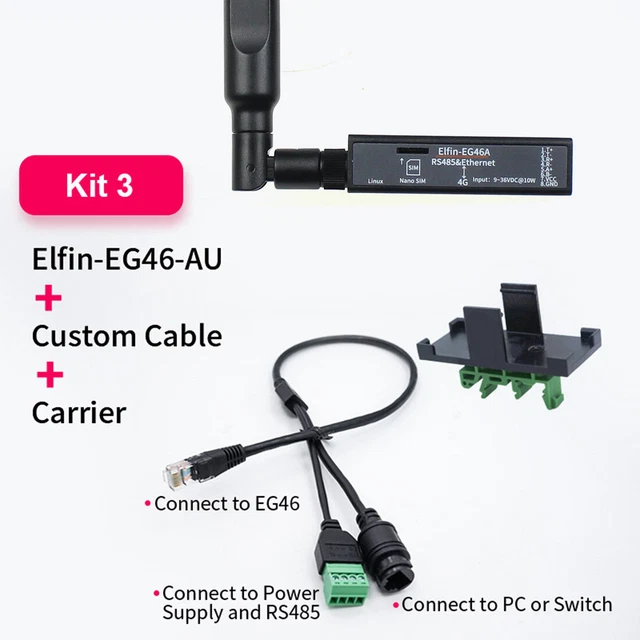 SERIAL PORT RS485 RJ45 Ethernet to 4G LTE-FDD LTE-TDD 3G WCDMA DTU ...
