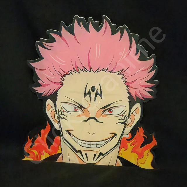 JUJUTSU KAISEN: YUJI Itadori Sukuna 3D Moving Sticker Anime Lenticular ...