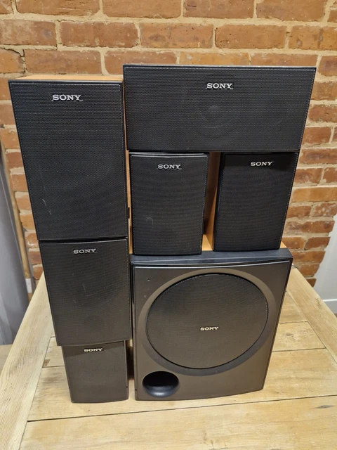 SONY SURROUND 7 Wood Effect Speakers, SS-CNP900 SRP880 MSP880 £73.52 ...