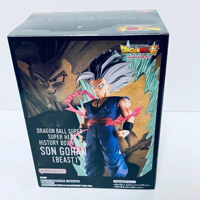 DRAGON BALL FIGURE Son Gohan Beast Super Hero History Box vol.8 BANPRESTO JAPON EUR 34,99 ...