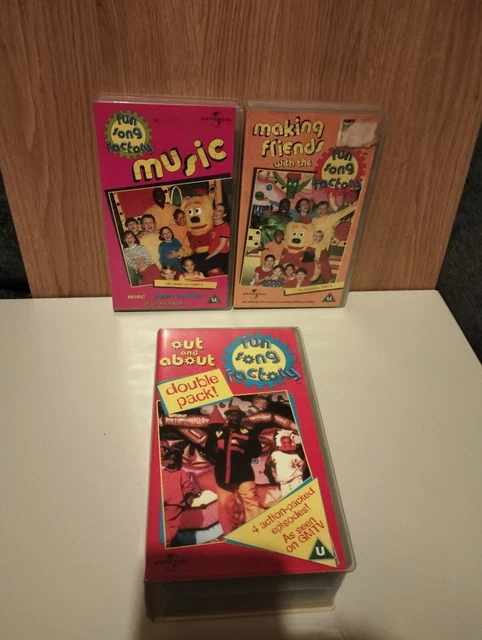 * THE FUN SONG FACTORY OUT AND ABOUT MUSIC MAKING FRIENDS Kids ...