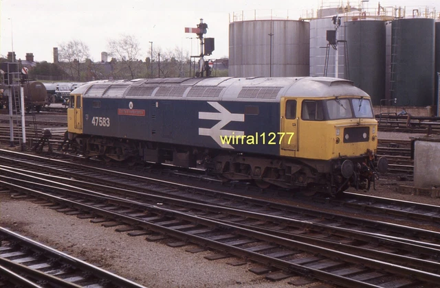 ORIGINAL RAILWAY SLIDE Class 47 47583 at Norwich £3.99 - PicClick UK