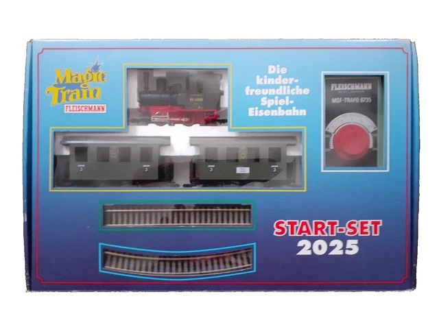 FLEISCHMANN 2025 MAGIC Train Starter Set, Class DR 99 Loco & 2 Coaches ...