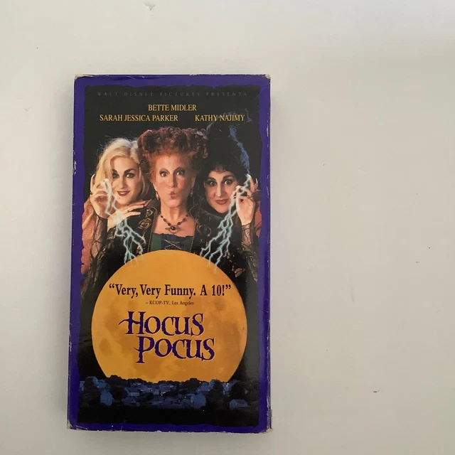 HOCUS POCUS (VHS, 1994, Walt Disney) Cult 90s Halloween Classic Bette ...