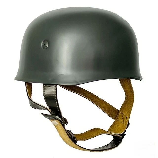 WW2 GERMAN PARA Fallschirmjager Helmet heavy 18 guage steel top quality ...