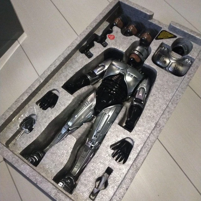 HOT TOYS ROBOCOP MMS202-D04 Diecast 1/6 Scale 12 inch diecast Action ...