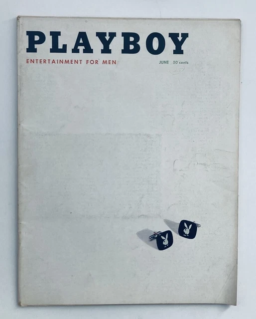 VTG PLAYBOY MAGAZINE June 1957 Miss Playboy Carrie Radison w Centerfold ...