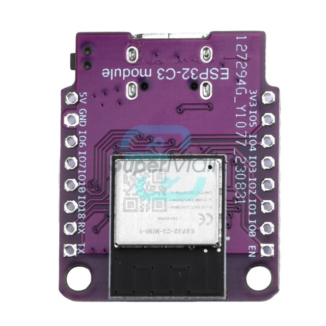 MINI ESP32-C3 WIFI Bluetooth Development Board Module ESP32-C3-MINI-1 ...