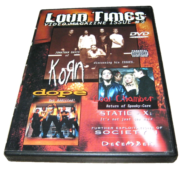 LOUD TIMES - Video Magazine Issue #2 - Korn - DVD - Region 1 USA $41.25 ...