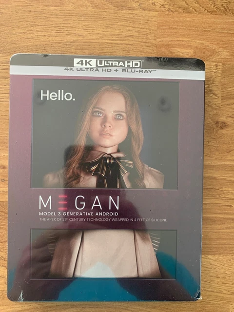 M3GAN 4K ULTRA HD Blu ray steelbook Megan UK Limited edition NEW Horror £31.87 - PicClick UK