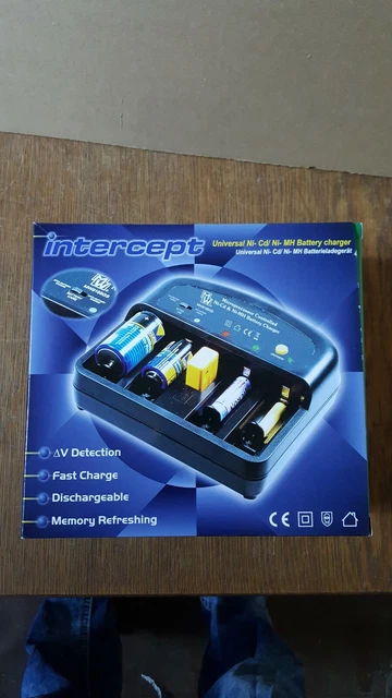 AKKU LADEGERÄT INTERCEPT Battery Charger + Discharge Neu OVP EUR 10,00 ...