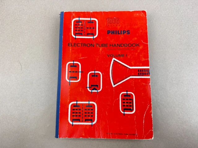 PHILIPS ELECTRON TUBE Handbook 1966 Röhren selten EL84 ECC88 Triode EUR ...