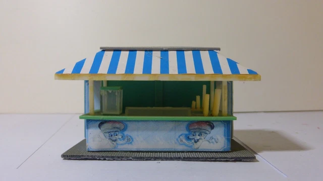 FALLER ODER NONAME,BUDE/STAND ,Rummel Kirmes H0, Eis-Station ...