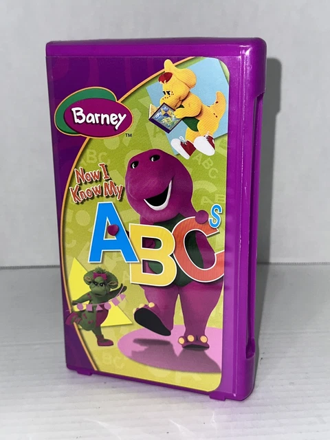 BARNEY: NOW I Know My ABC's RARE 2004 VHS! £24.01 - PicClick UK