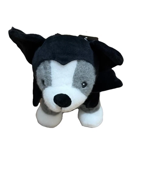 GIFTABLE WORLD GREY & Black Boston Bat Dog Pet Toy 24x15cm New £13.99 ...