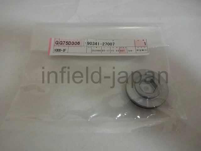GENUINE TOYOTA 1JZ/2JZ GTE VVTI Camshaft Timing Gear Bolt & Seal 90341 ...