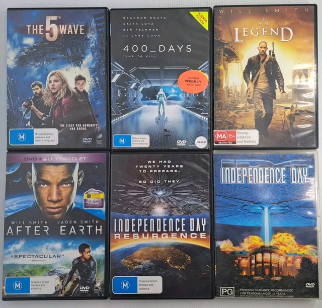 SCIFI FANTASY ACTION DVD Bundle Bulk Lot Movie Pack X 6 Movies Region 4 ...