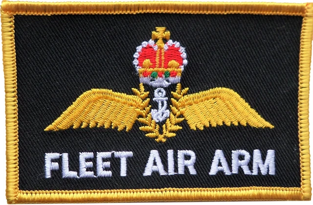 FLEET AIR ARM FAA Royal Navy RN Insignia Embroidered Patch £14.00 ...