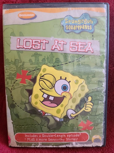 SPONGEBOB SQUAREPANTS LOST At Sea DVD 9 Episodes Special Features ...