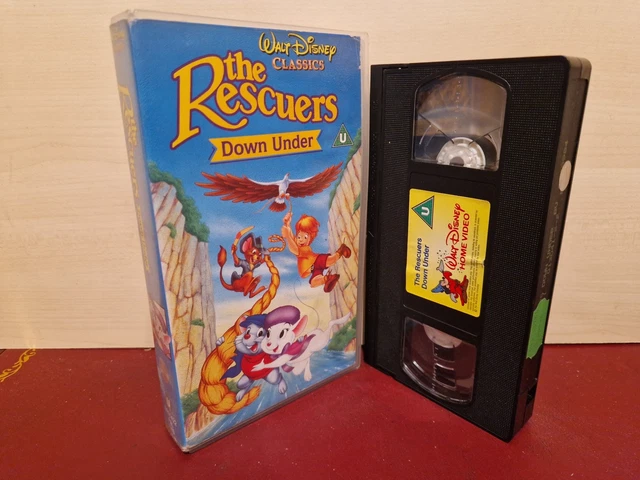 THE RESCUERS DOWN Under - Walt Disney - PAL VHS Video Tape (H197) £1.99 ...