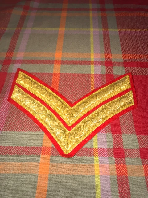 BRITISH ARMY HOUSEHOLD Cavalry Corporals rank badge £9.00 - PicClick UK