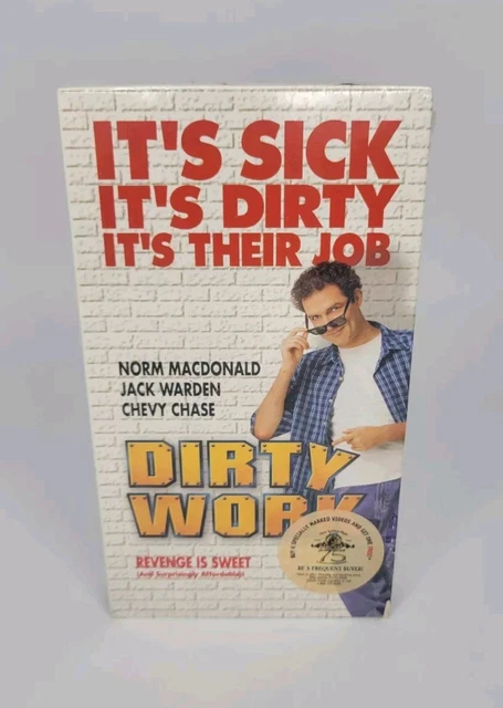 DIRTY WORK (VHS, 1998) Norm Macdonald RARE SEALED £12.52 - PicClick UK