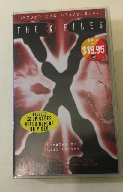 THE X-FILES VHS Beyond The Sea - E.b.e. 🔥Sealed New 🔥 + Promo $24.95 ...