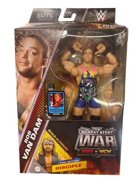 FIGURINE ARTICULÉE WWE Elite Collection Monday Night Wars WWE vs WCW Rob Van Dam RVD EUR 44,03 ...