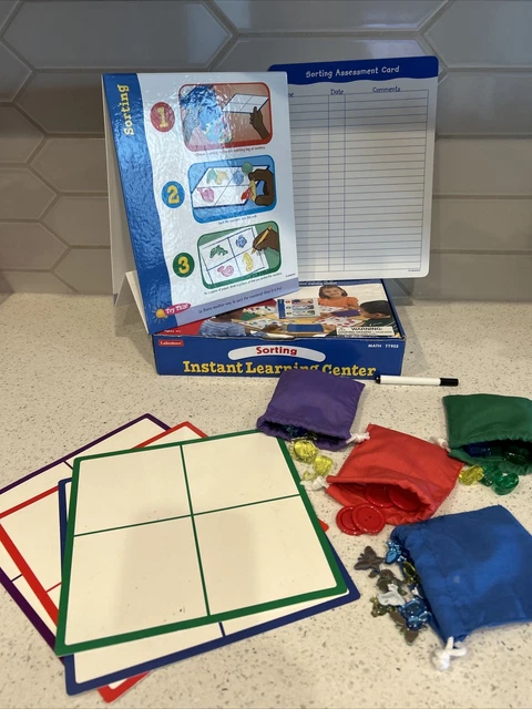 LAKESHORE INSTANT LEARNING Center Counting Math TT952 Complete Set $16. ...