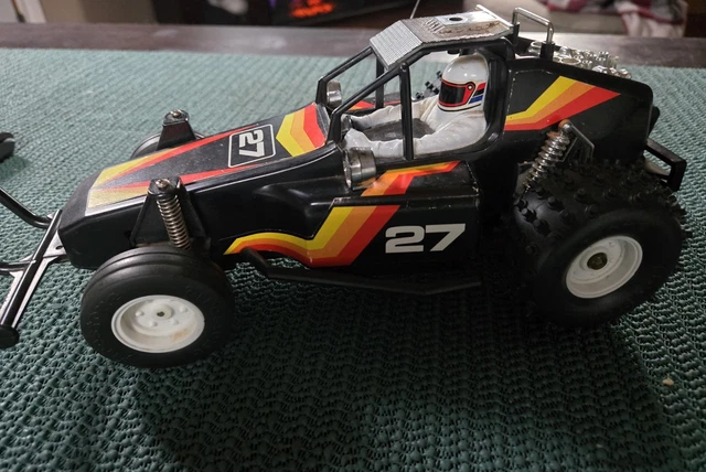 VINTAGE 1980S RC Remote Control Sand Rail Dune Buggy & Hand Control ...