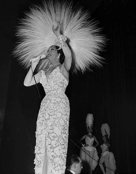 JOSEPHINE BAKER AMERICAN Artist Of Music Hall Paris 1959 OLD PHOTO $9. ...