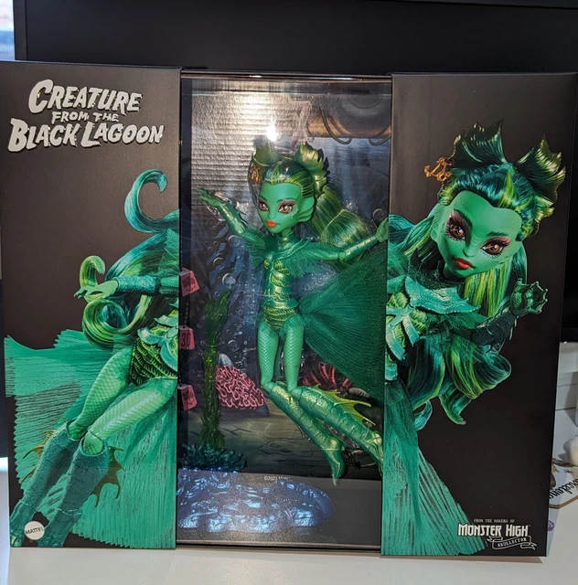 MONSTER HIGH SKULLECTOR Creature From The Black Lagoon Collector Doll ...