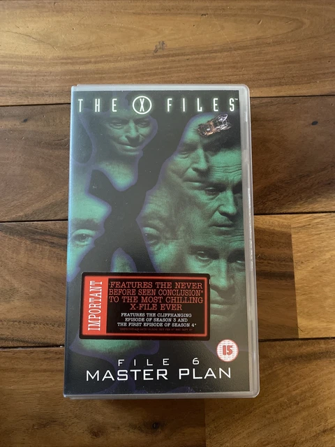 THE X FILES File 6: Master Plan (VHS/SUR, 1996) £0.99 - PicClick UK
