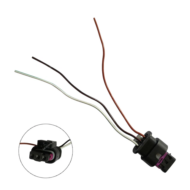 NEW CONNECTOR PLUG 3-pin w/ Pigtail 3C0973203 For VW Audi Skoda Seat £5 ...
