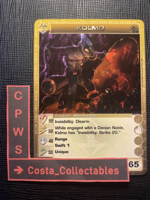 KOLMO - MAX Speed - 50/50/40/50/65 - Chaotic Card - Premium Gold Foil ...