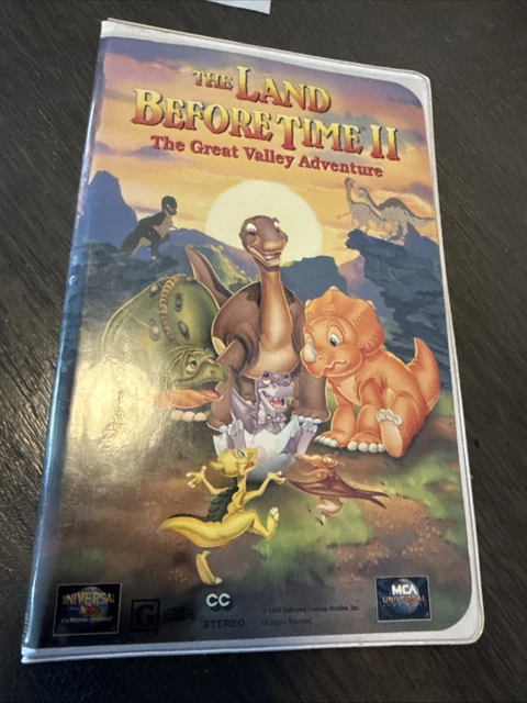 THE LAND BEFORE Time II: The Great Valley Adventure (VHS, 1994 ...