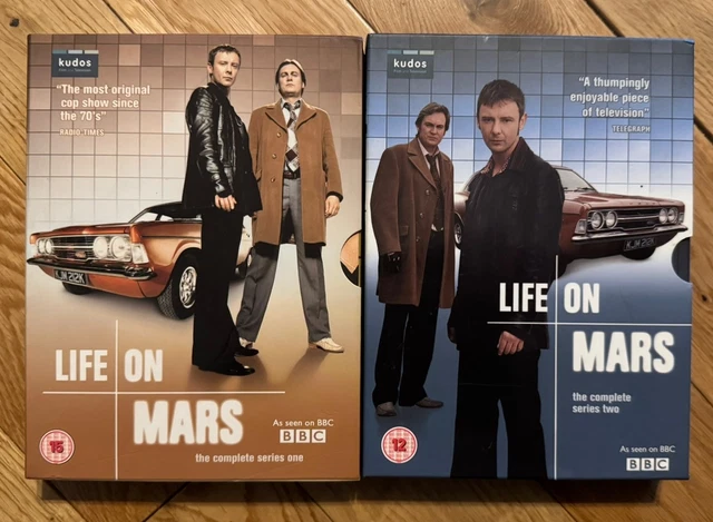 LIFE ON MARS Dvd - Complete Series 1-2 Box Sets £5.00 - PicClick UK