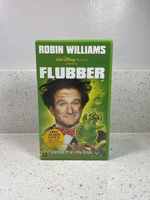 FLUBBER ROBIN WILLIAMS Walt Disney Pictures VHS 1998 English Movie ...