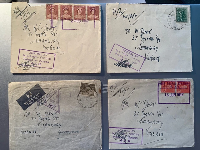 17 ITEMS AUSTRALIAN WW2 Military Mail - Diff’t Field Posts, Signed ...