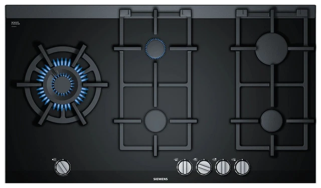 SIEMENS IQ700 ER9A6SB70 autarkes 90 cm Gaskochfeld Kochfeld/Herdplatte ...