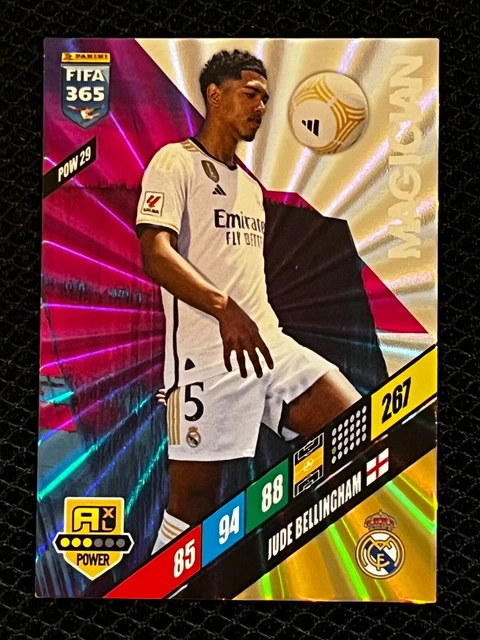 CARD PANINI FIFA 365 2024 Magician Jude Bellingham Real Madrid Rookie ...