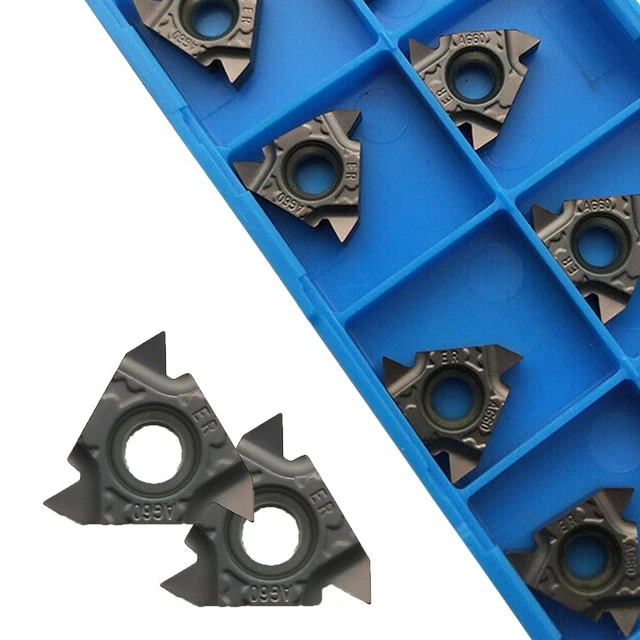 INSERT CARBURE FILETÉ 16ER 3/8 \" 16ER AG60-TF 6ER AG60 Accessoires CNC EUR 21,08 - PicClick FR
