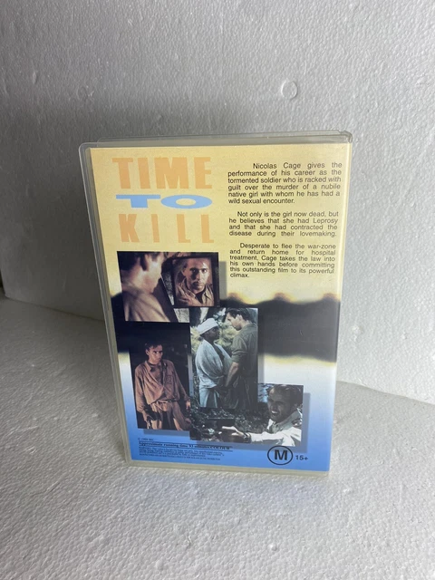 NICOLAS CAGE TIME To Kill Big Box VHS $26.00 - PicClick AU