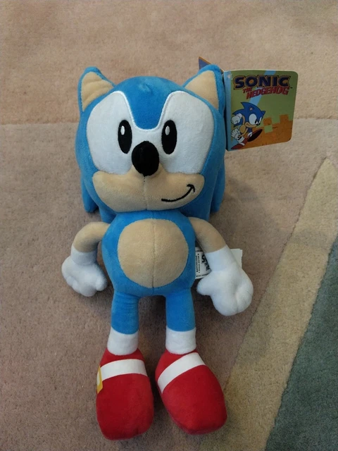 SONIC THE HEDGEHOG Plush Soft Toy Sega Prize International Amusements Approx 12" £9.99 - PicClick UK