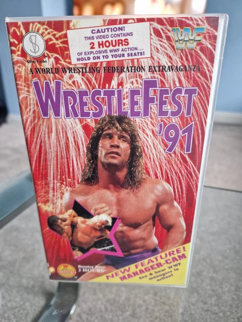 WWF/WWE - WRESTLEFEST '91 (VHS, 1994) Video £2.50 - PicClick UK
