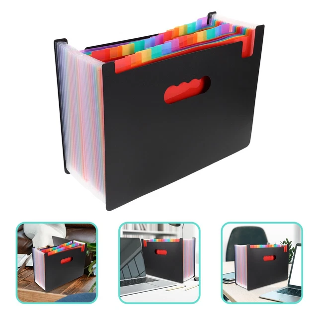 OFFICE DOCUMENT ORGANIZER File Folder Accordion Folders for Documents ...